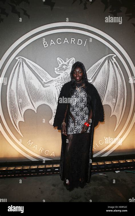 Dj Stiletto Attending The Bacardi X Kenzo Digital Present We Are The Night Halloween Party At