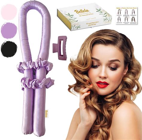 Bellela Silk Heatless Hair Curlers 100 Mulberry Silk