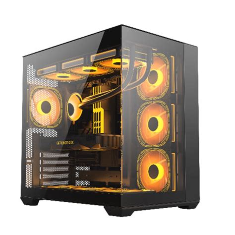 Raidmax Infinita I610 Argb Dual Chamber Mid Tower Gaming Case Badudeal