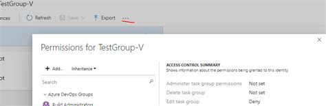 azure devops build task groups choose which build variables are