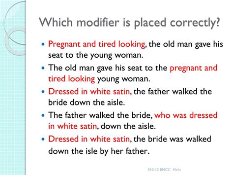 PPT The Misplaced Or Dangling Modifier Problem PowerPoint Presentation ID