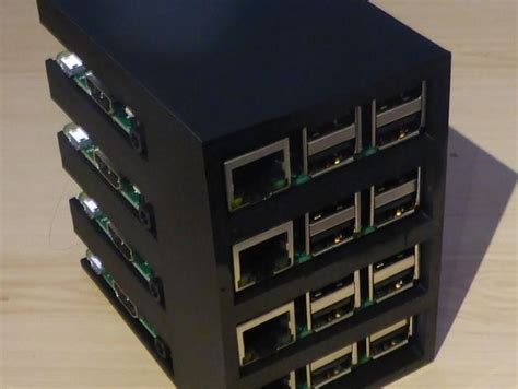 customizable raspberry pi b pi 2 rack for electronics enthusiasts