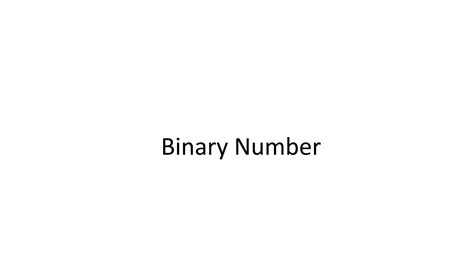 Lec 01number Systemdecimaloctalhexadecimalbinary Ppt