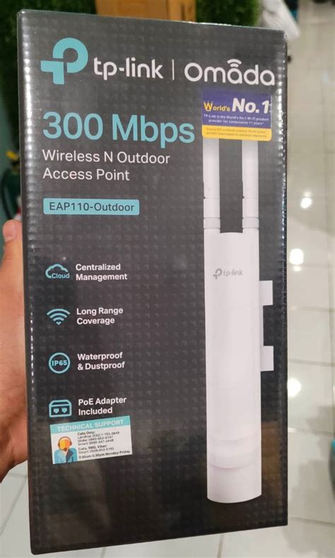 TP Link Omada EAP110 Outdoor 300Mbps Wireless N Outdoor Access Point EAP 110 Outdoor TP LINK