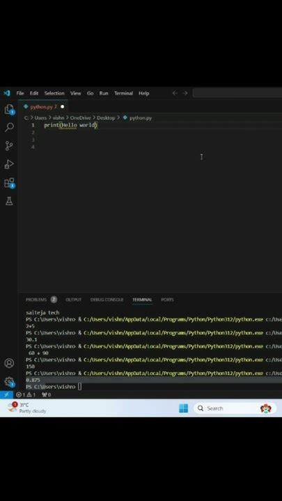 Python In Telugu Python Tutorial Saitejatech Saitech Phython