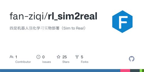 Github Fan Ziqi Rl Sim2real 四足机器人强化学习实物部署（sim To Real）