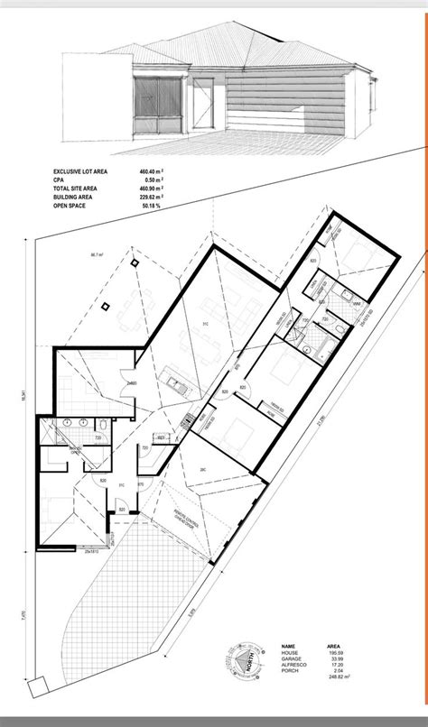 Sample Triangular Plot Plan Plot Plan Home Design Plans House Plans