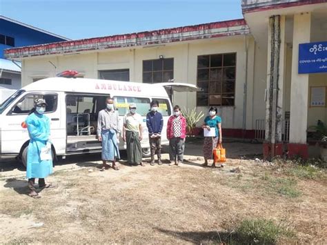 မော်လမြိုင်ကျွန်းမြို့နယ်တွင် ကိုဗစ် ၁၉ အတည်ပြုလူနာ ၅ ဦး ကျန်းမာရေး ကောင်းမွန်စွာဖြင့် ဆေးရုံဆင