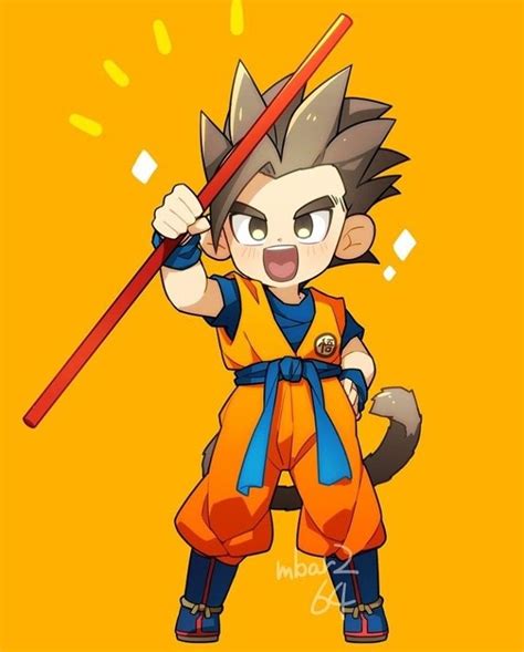 Chibi Shallot🧡 Dragon Ball Gt Goku Chibi Personajes De Dragon Ball
