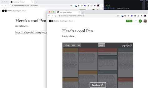 Oembed Codepen