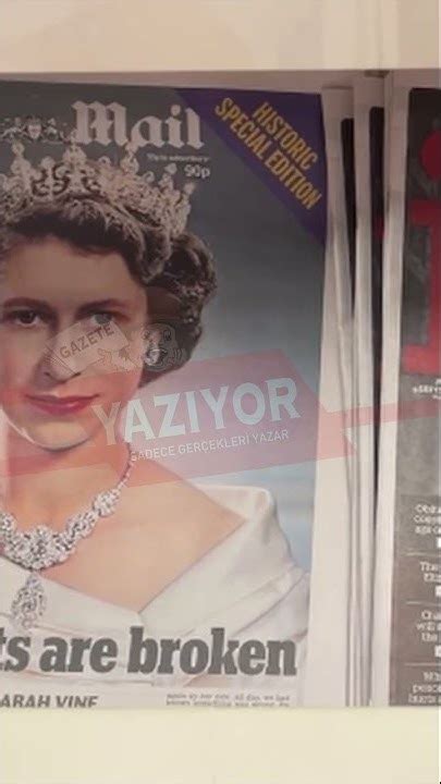İngiliz Basınından Kraliçe Elizabethe Veda Youtube