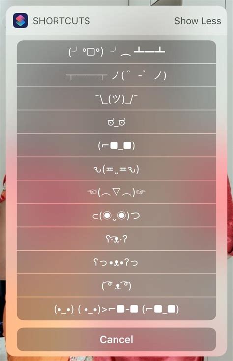 why am i not able to scroll the complete list in the widget mode r shortcuts