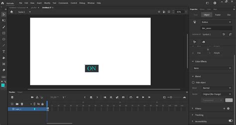 Membuat Tombol Onoff Di Adobe Animate