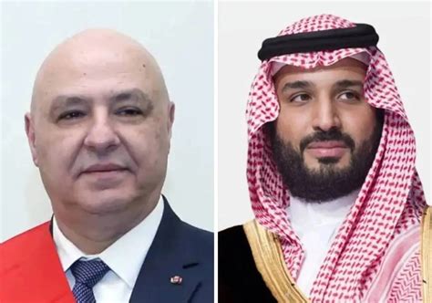 Mohammed Bin Salman Aoun Discuss Situation In Lebanon