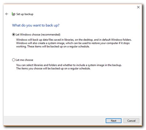 Windows Backup Vs Professional Backup Software