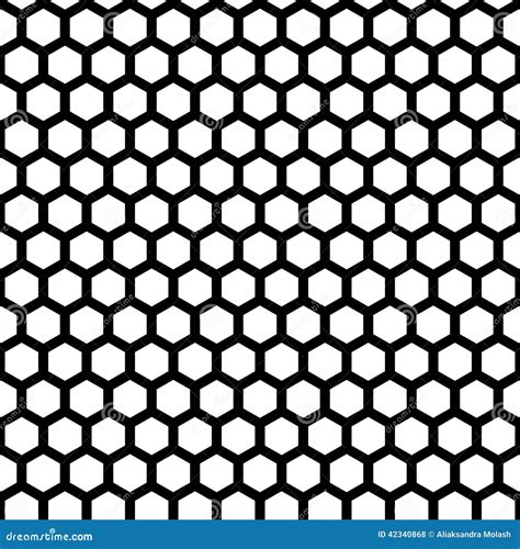 Honeycomb Seamless Pattern Stock Vector Illustration Of Decorative