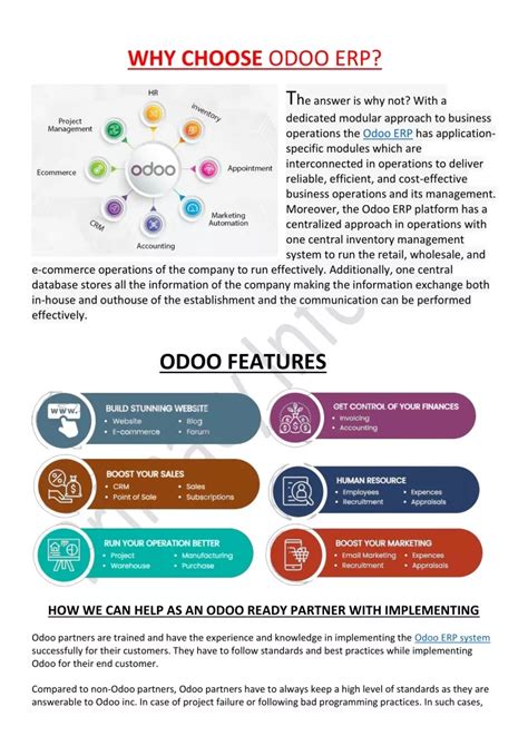 Ppt Why Choose Odoo Erp Powerpoint Presentation Free Download Id 11723889