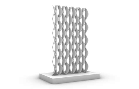 3d Printed Room Divider Parametric Solutions