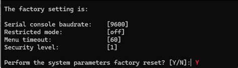 Technical Tip How To Reset To Factory Default Con Fortinet Community