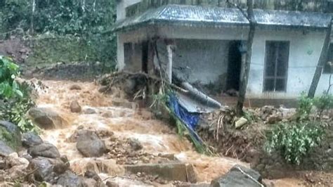 Jammu And Kashmir Heavy Rain Triggers Landslide In Poonch Several