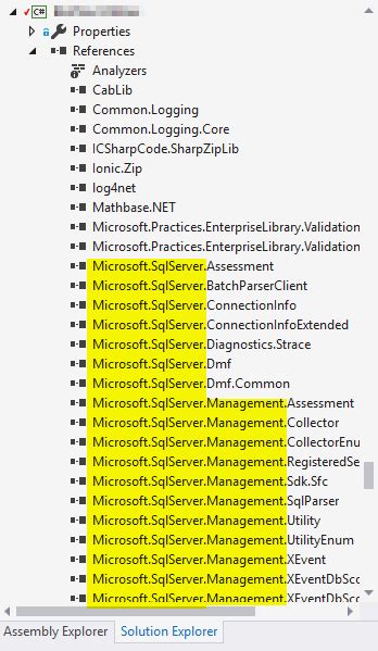 C The Type Or Namespace Name Management Does Not Exist In The Namespace MicrosoftSqlServer