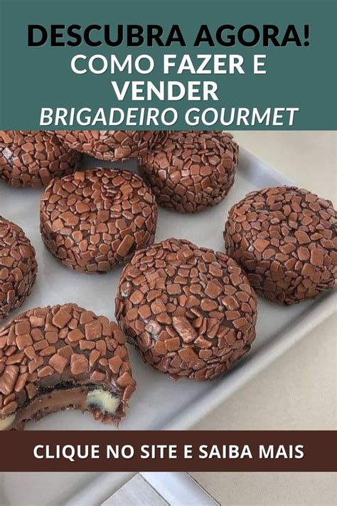 Descubra Agora Como Fazer E Vender Brigadeiro Gourmet Ganhe Dinheiro