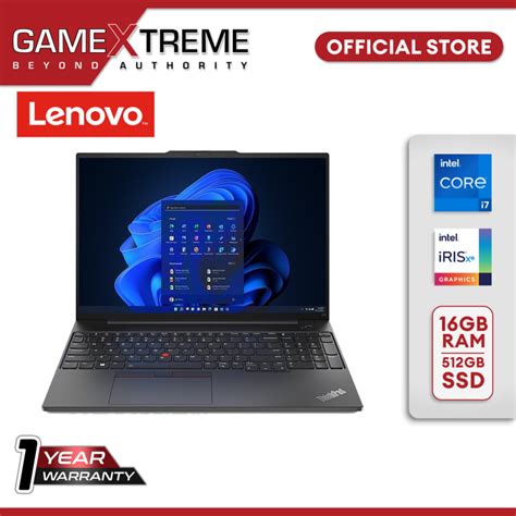 Lenovo Thinkpad E Gen Laptop Intel Core I U Gbram Gb Ssd Black Jn Us