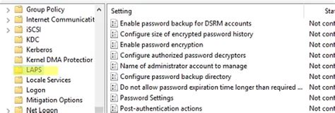 Configure Windows LAPS Local Administrator Passwords Solution In AD Appunti Dalla Rete Notes