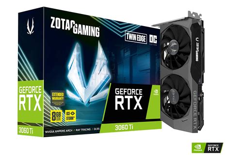 Zotac Geforce Rtx™ 3060 Ti Twin Edge Oc Lhr 8gb Gddr6 256 Bit 14 Gbps