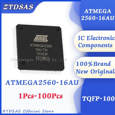 1 100pcs New Original Atmega2560 16au Atmega2560 16 Atmega2560 Atmega Ic Mcu Tqfp 100