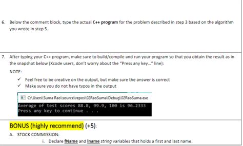 Solved 3 You Will Be Designing An Algorithm And Developing Chegg