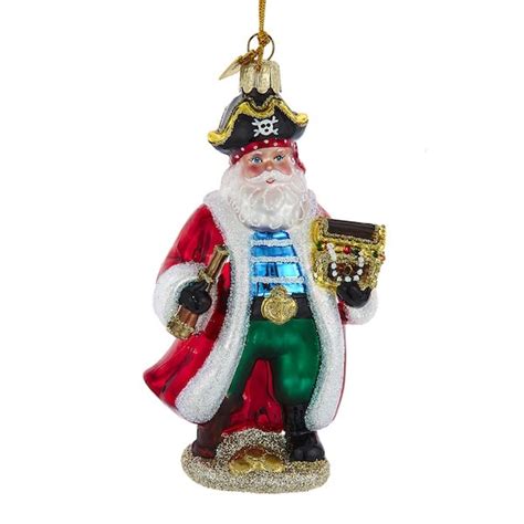 Pirate Santa Treasures Ornament Christmas Store