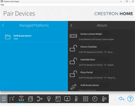 Crestron Home Driver To Control Unifi Access Crestron Extron Qsc