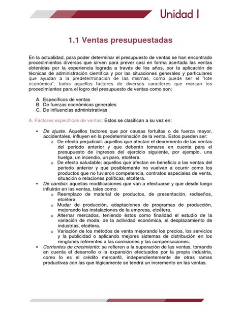 Presupuesto De Produccion Pdf Presupuesto Inventario