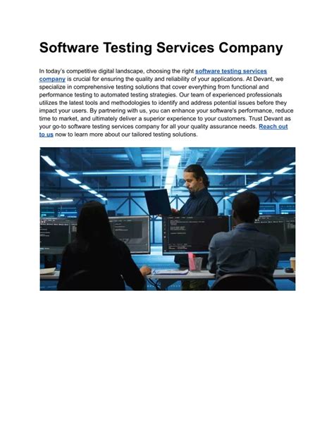 Ppt Software Testing Services Company Powerpoint Presentation Free