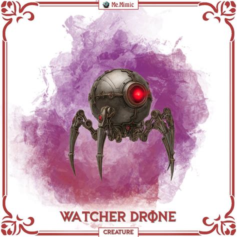Memimic On Instagram Watcher Drone Cr 18 Construct Skittering