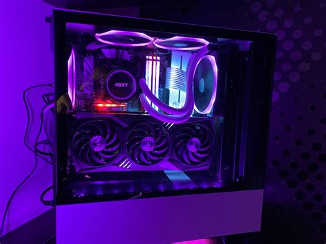 Custom Nzxt H510 Elite Case First Built Rnzxt