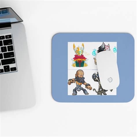 Brawlhalla Legends Yumiko Orion Wushangember126 Mouse Pads Sold By Aarohibelt Sku 102824337