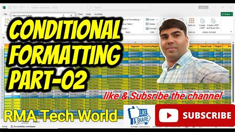 Conditional Formatting Part 02 Advanceexcel