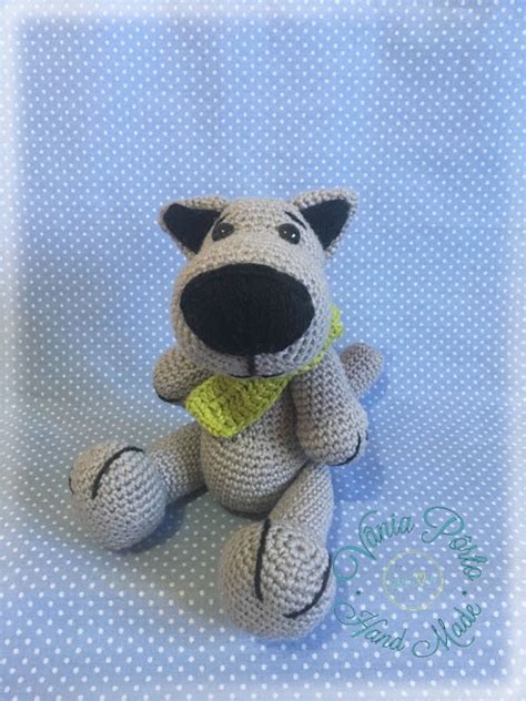 Simples Assim Lobinho Amigurumi