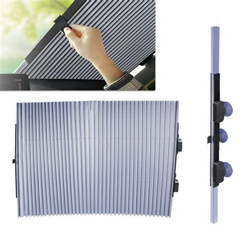Zonnescherm Auto Zonwering Voorruit Uv Protectie Oprolbaar