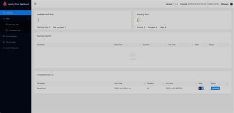 Flink Web Ui Pages Overview Adh Arenadata Docs