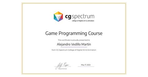 Alejandro Cedillo Martin On Linkedin Game Programming Course • Alejandro Vedillo Martin • Cg