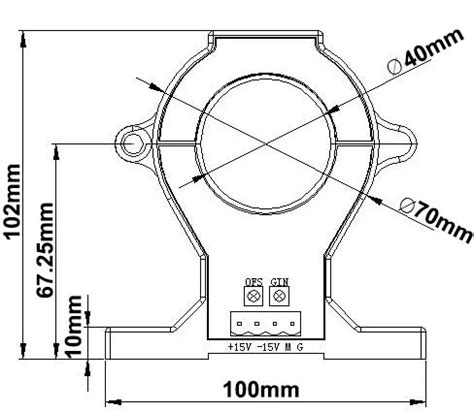 AHKC EKB Open Loop Hall Effect Transducer Split Core