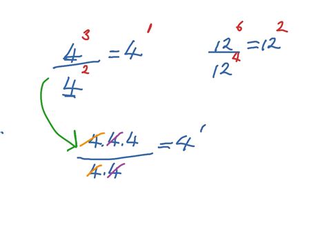 Multiplying And Dividing Exponenets Math Exponents Showme