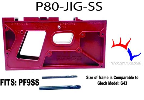 P80 Jig Kit P80 Jig Ss Single Stack 9mm E L Tactical Custom Firearms