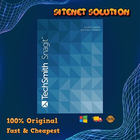 Techsmith Snagit 2025 [windows][lifetime] Shopee Malaysia