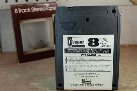 Mickey Mouse Disco 8 Track Walt Disney 1979 Its Small World 071522