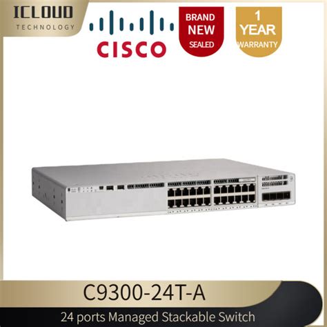 C9300 24t A Cisco Catalyst 9300 Switch With 24 Port Data Only Network Advantage Original Brand