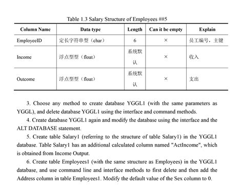 Solved 3 ﻿choose Any Method To Create Database Yggl1 With